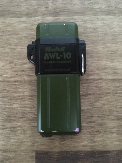タバコは悪という風潮の中で、オススメのライター。ウインドミルAWL-10 | ファミリーキャンピング
